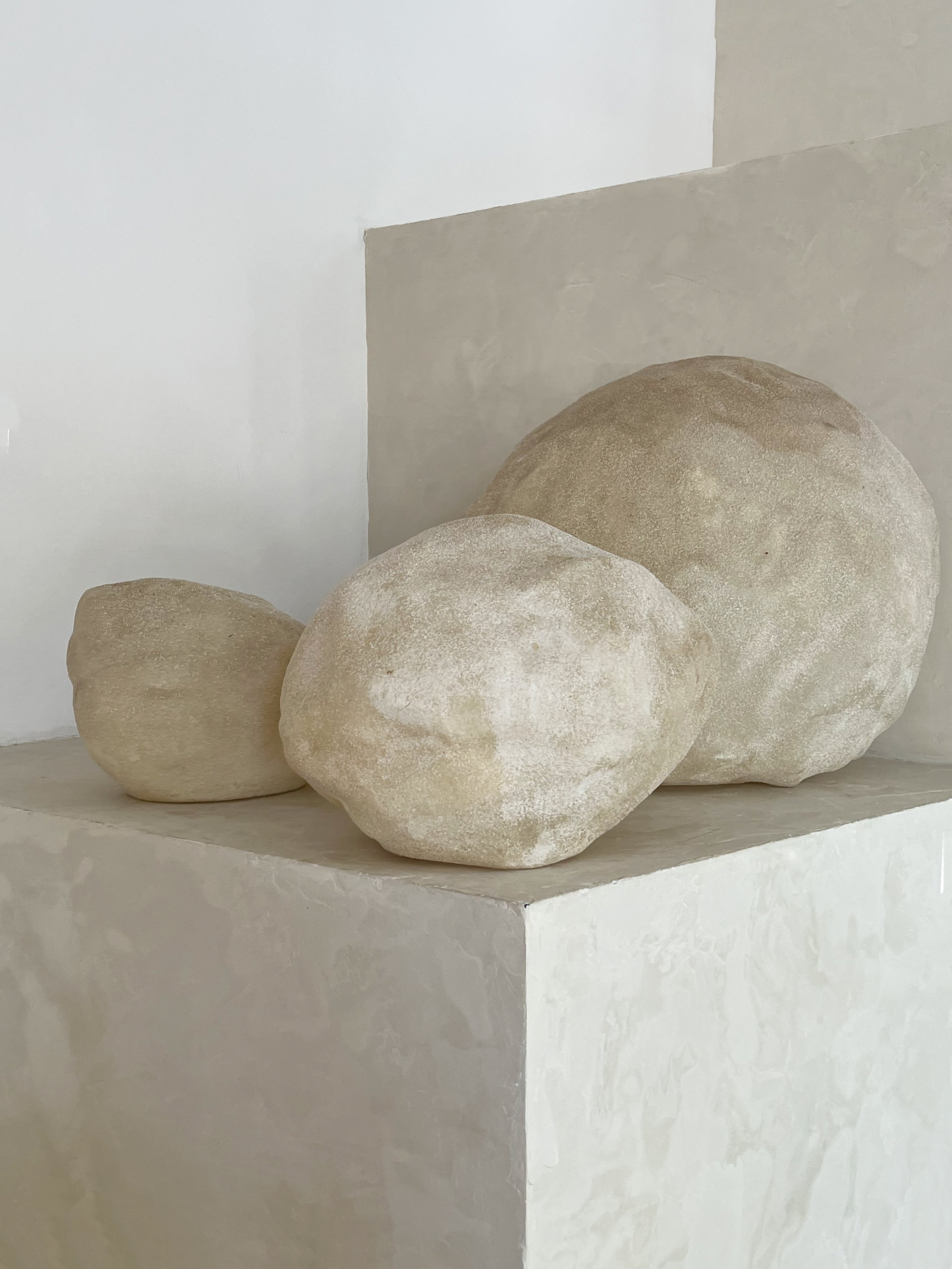 1970s "Dora" Moon Rock Lamp, by André Cazenave for Singleton, Italy ...