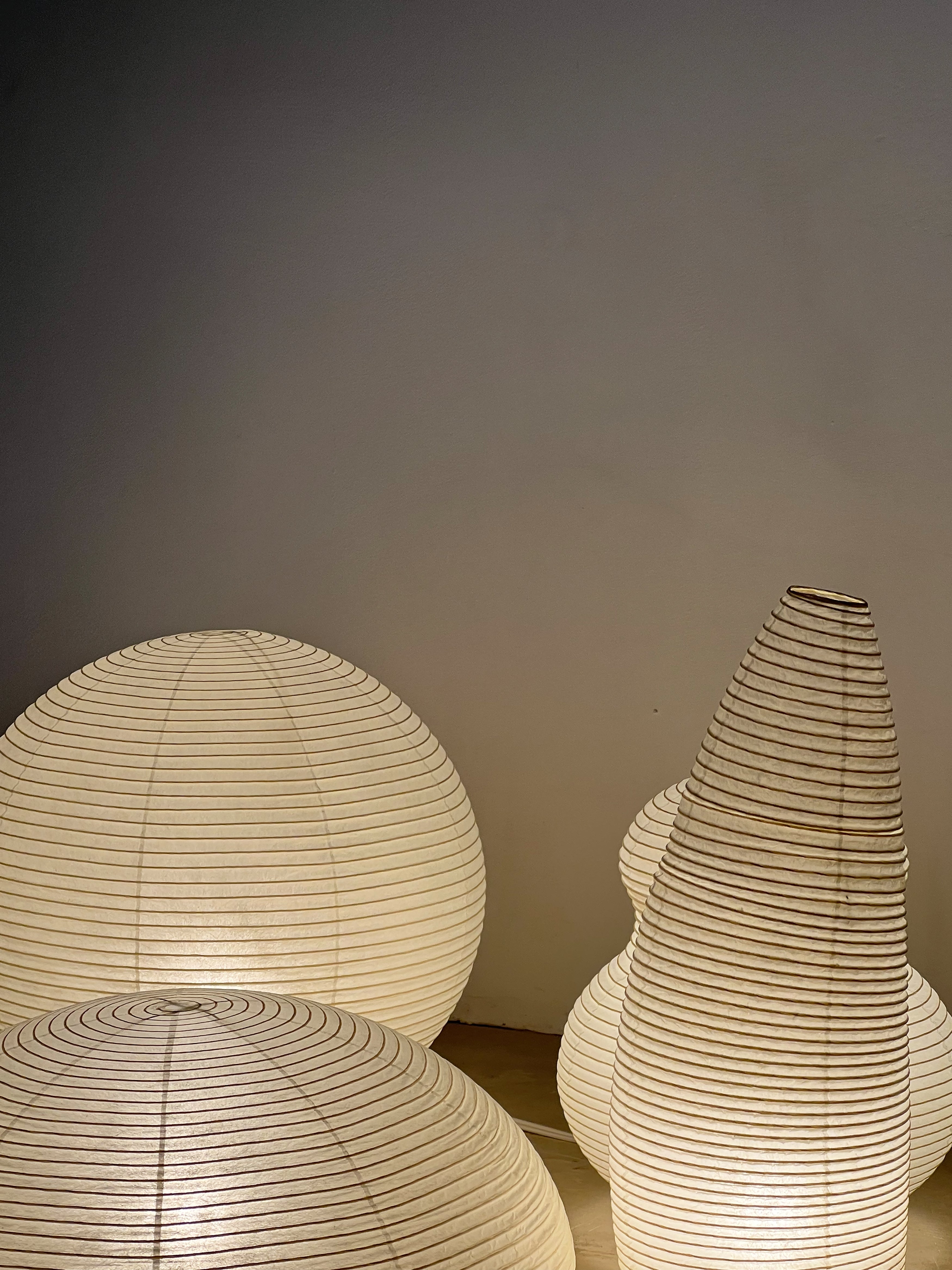Japanese Shigeru Uchida Rice Paper Orb Lamp – Home Union NYC