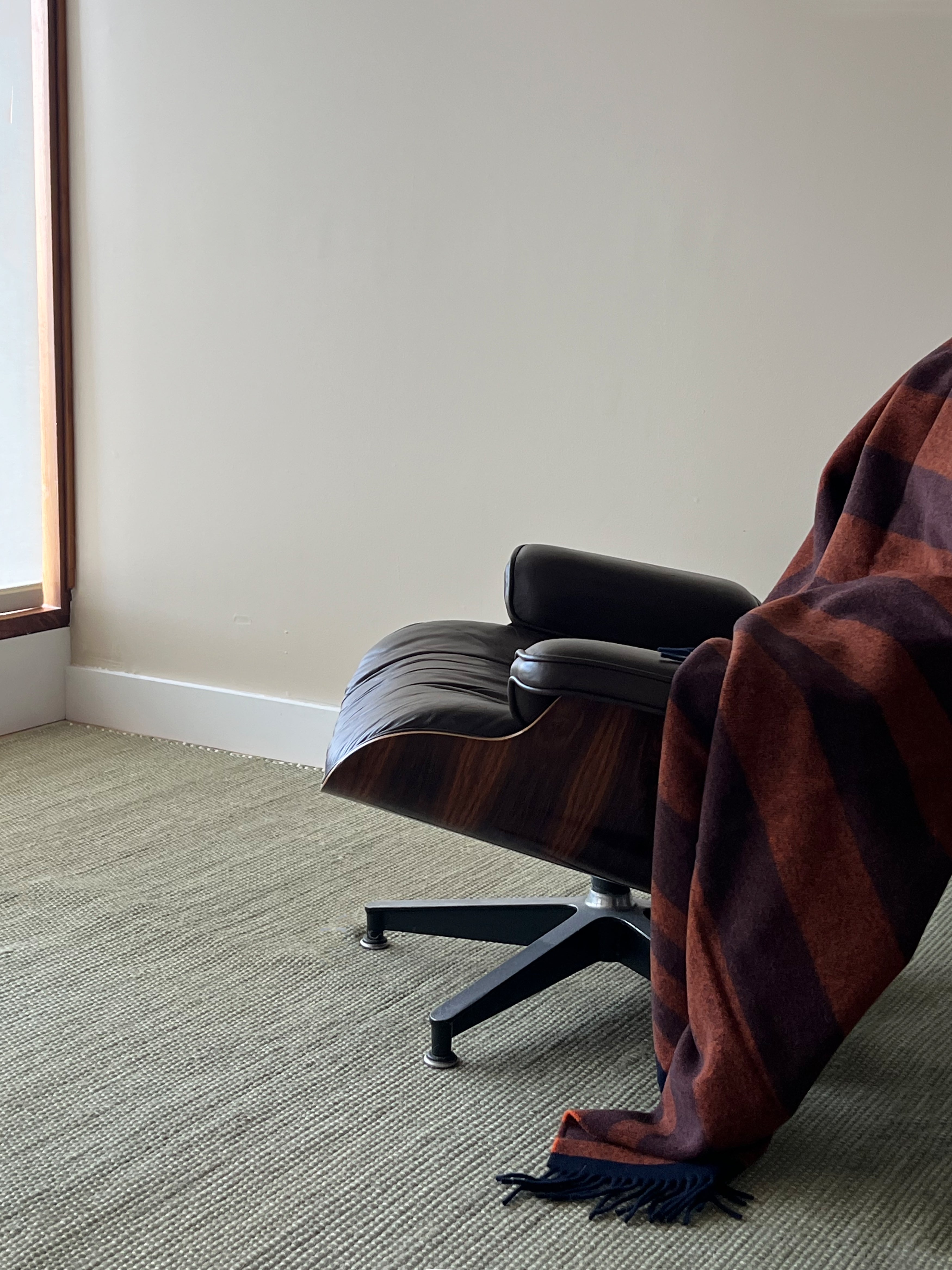 Pure Wool Striped Terracotta Tias Italian Blanket – Home Union NYC