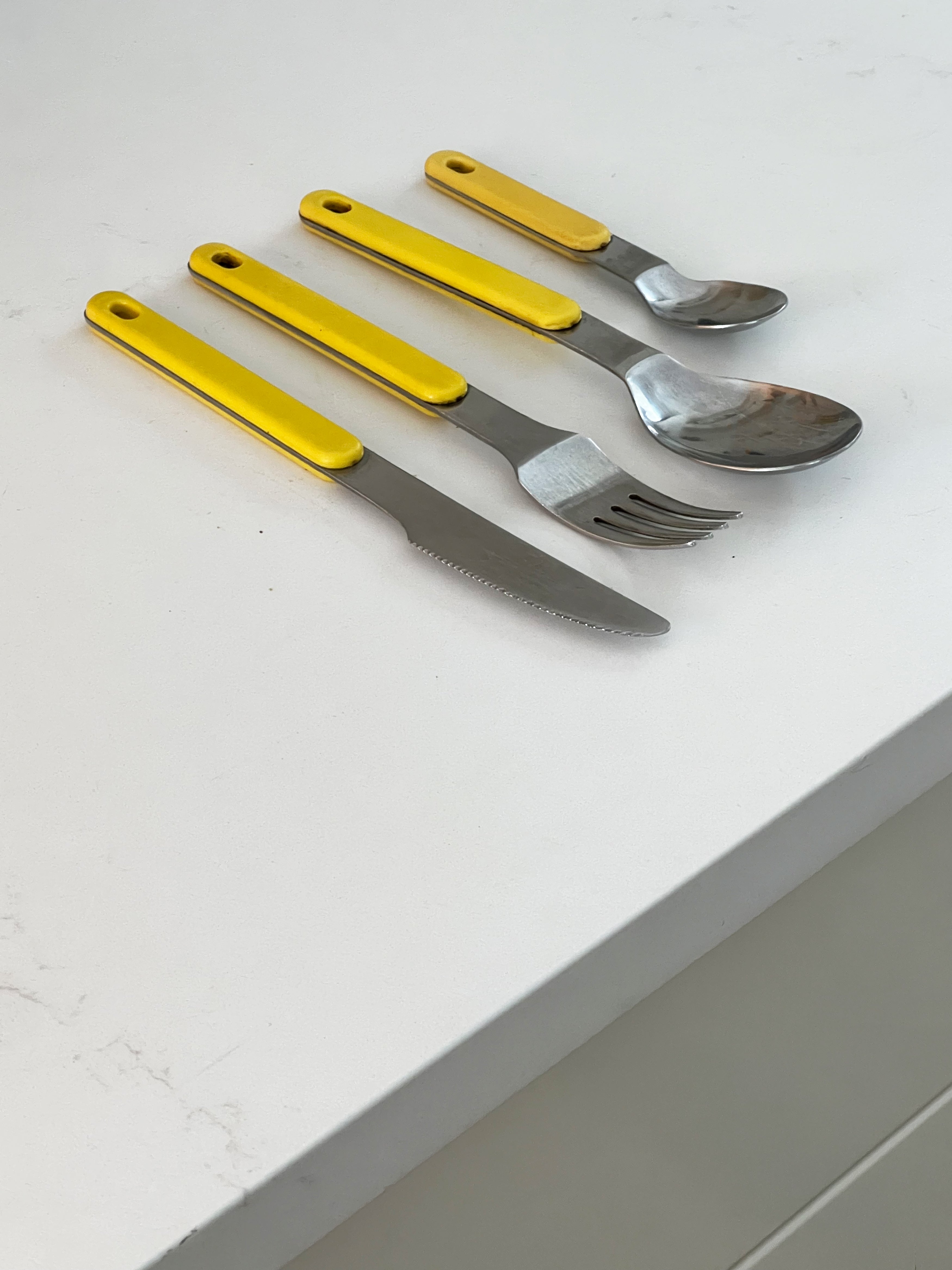 Vintage 1970s 23-Piece Yellow Italian flatware Set – Home Union NYC