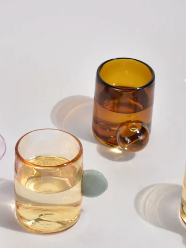 Amber Glass Bubble Cup – Home Union NYC