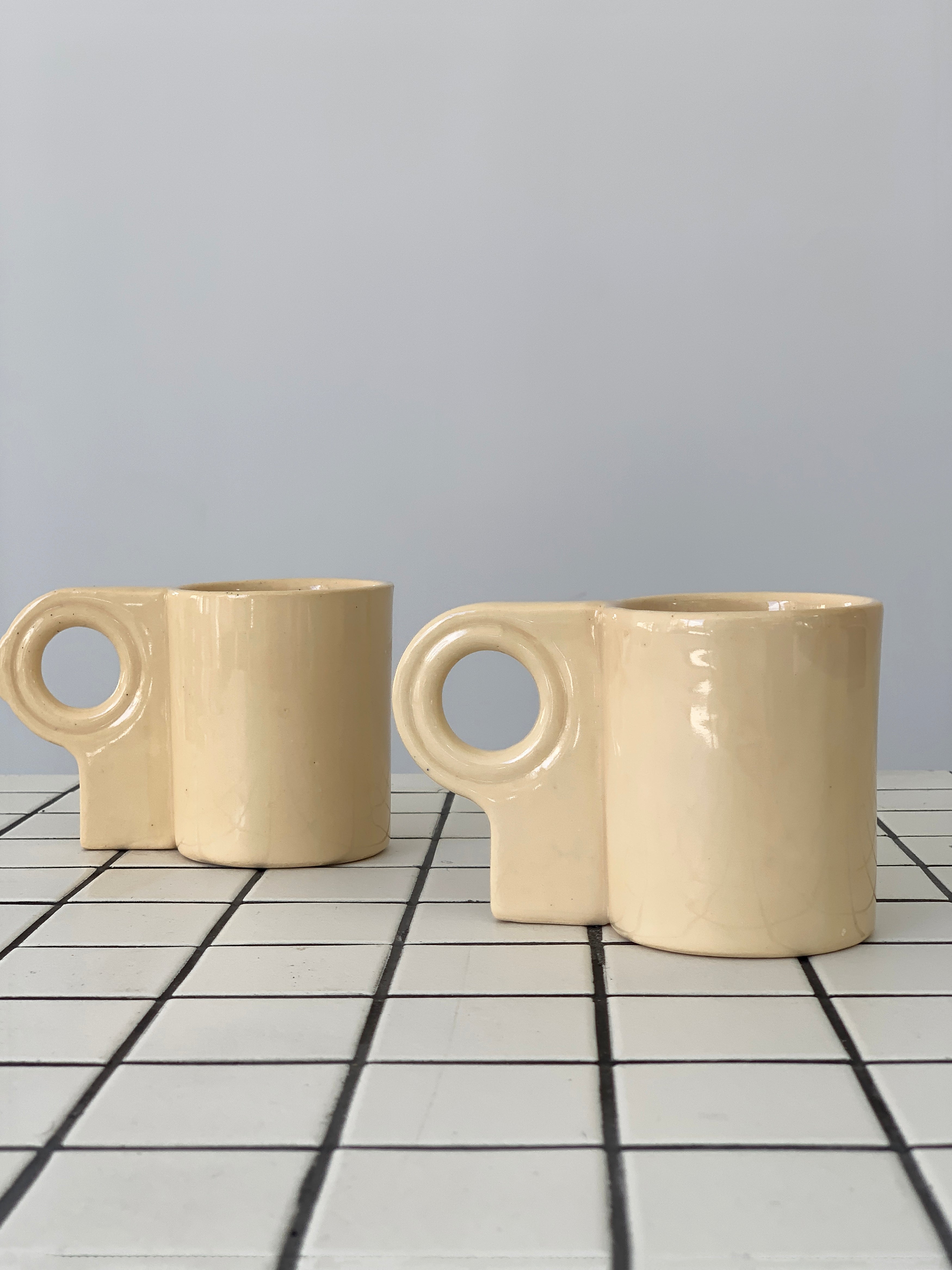 Pale Yellow Ceramic Mug – Home Union NYC