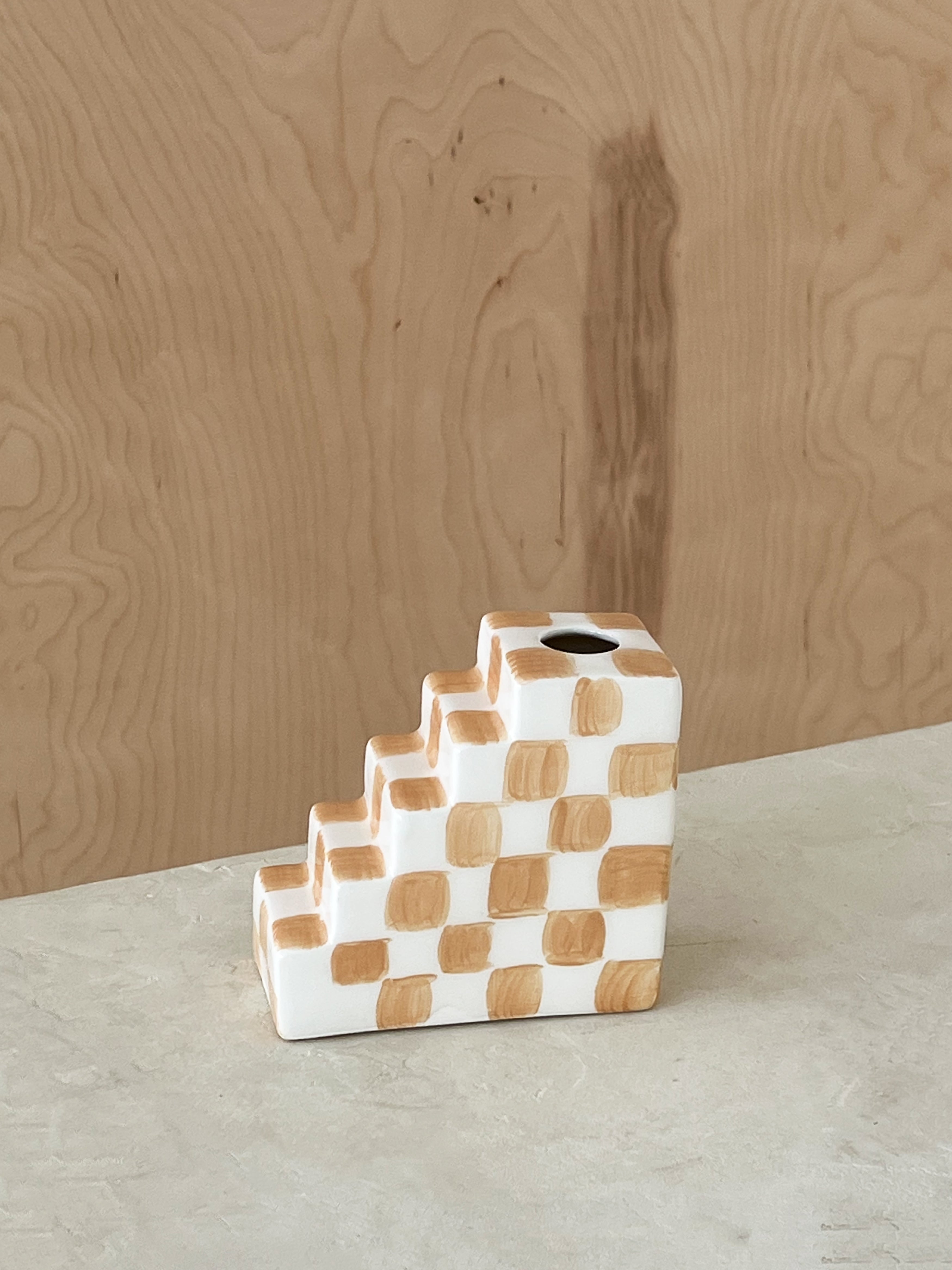 Checkerboard Stair Vase – Home Union NYC