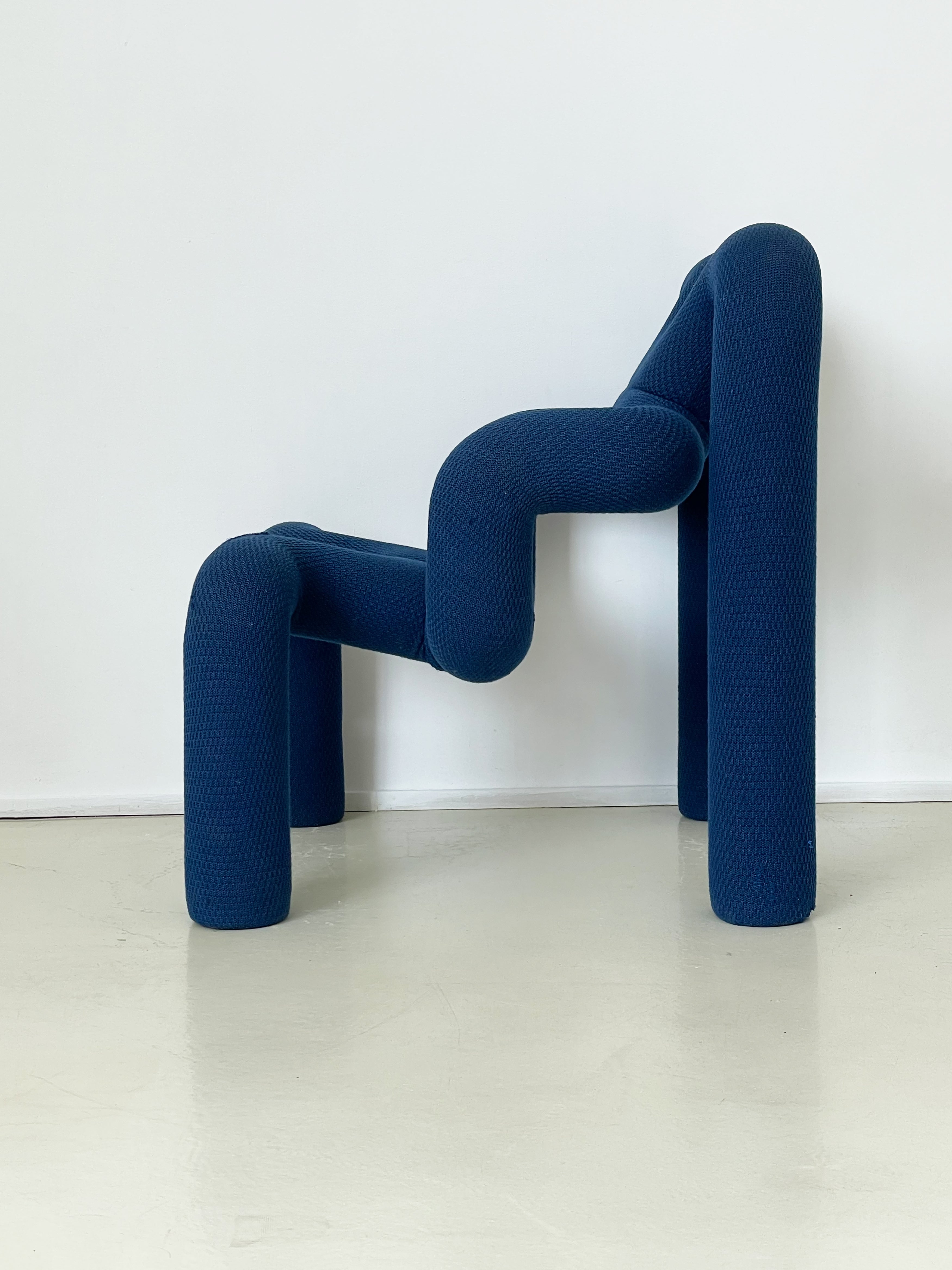 1980s Vintage Blue Ekstrem Chair by Terje Exstrøm – Home Union NYC