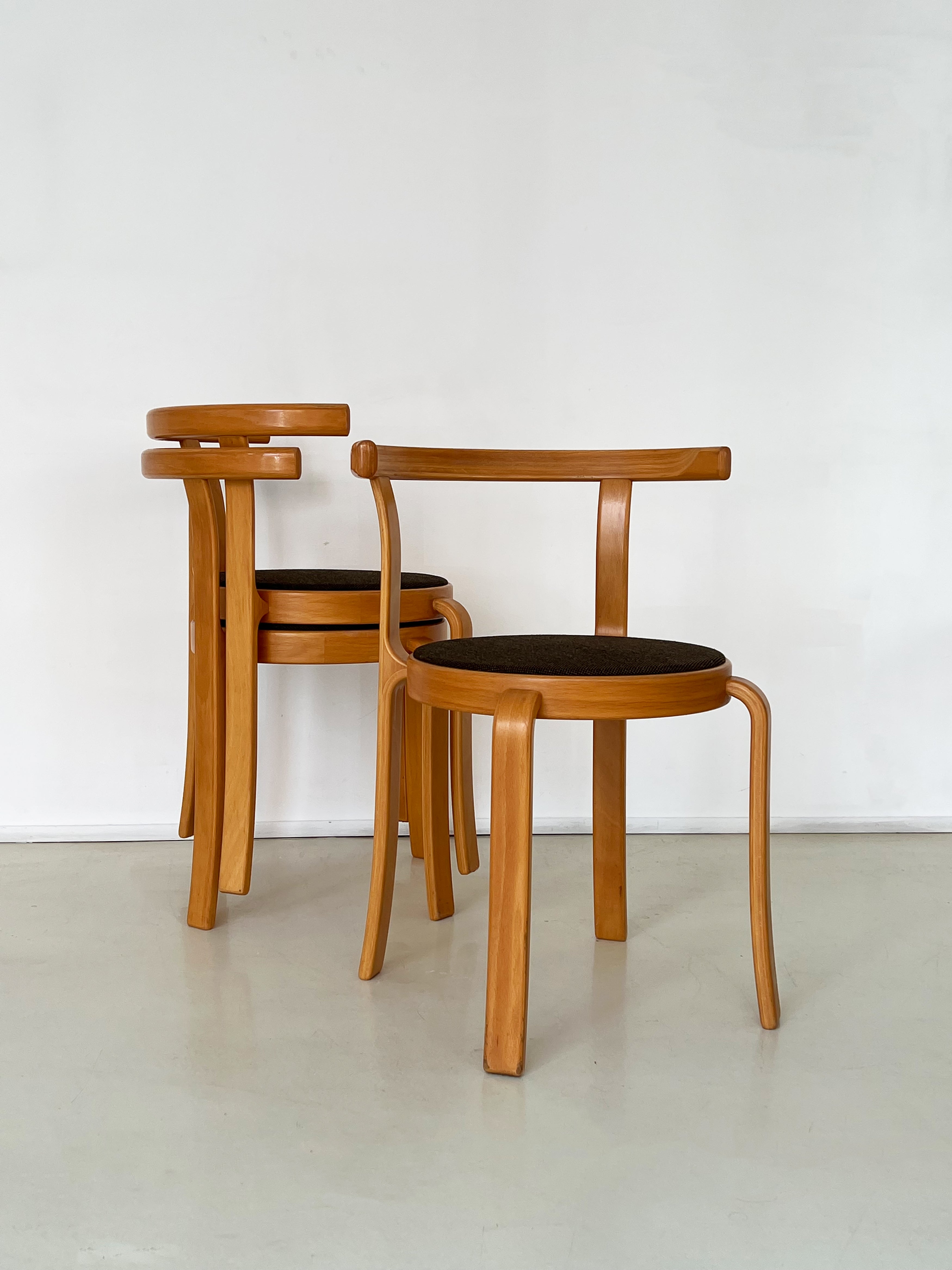 Vintage Series 8000 Botium Beechwood Stacking Chair Set of 4 – Home ...