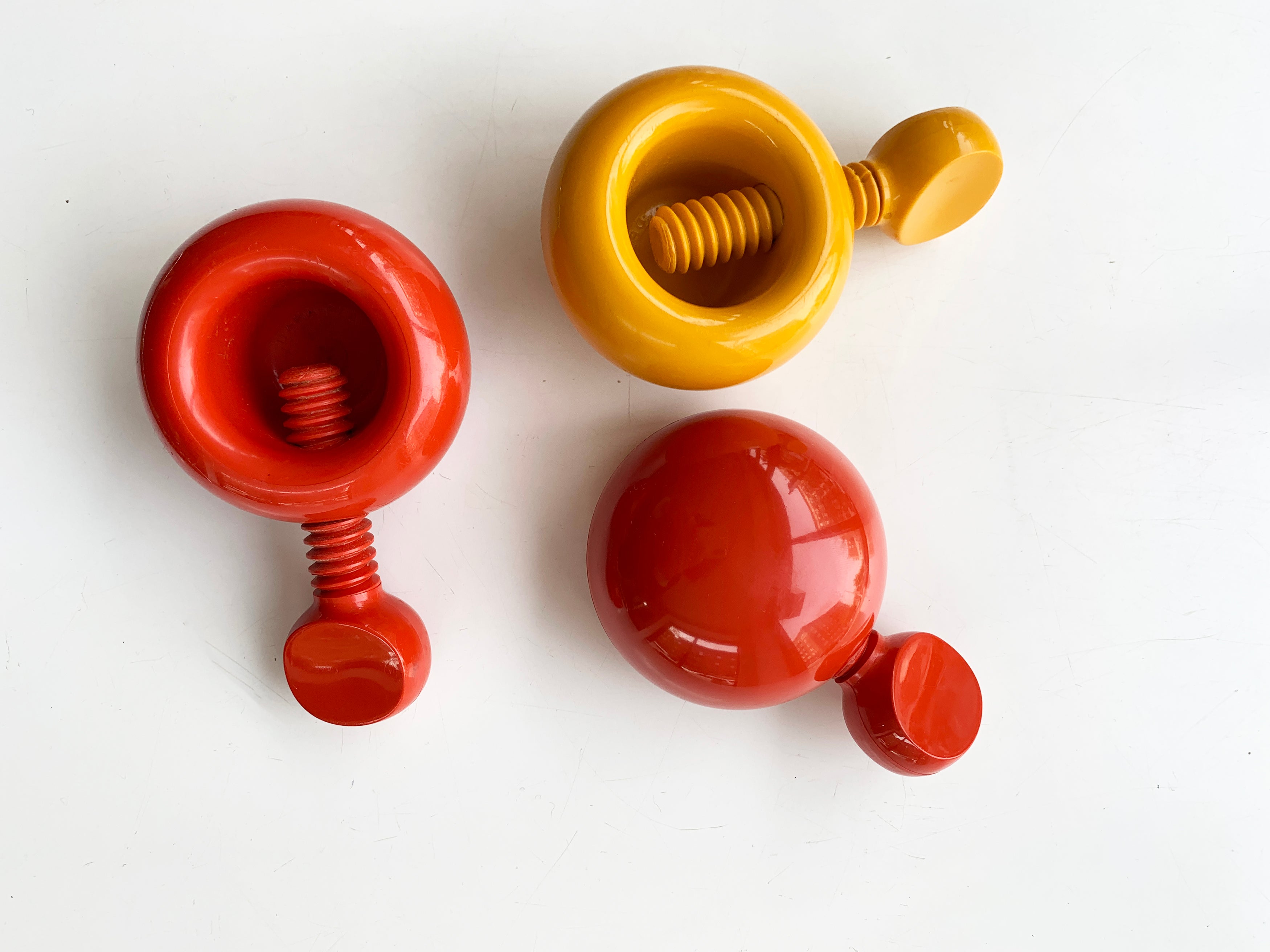 Vintage Plastic Danish Nut Cracker - Yellow or Atomic Orange – Home ...