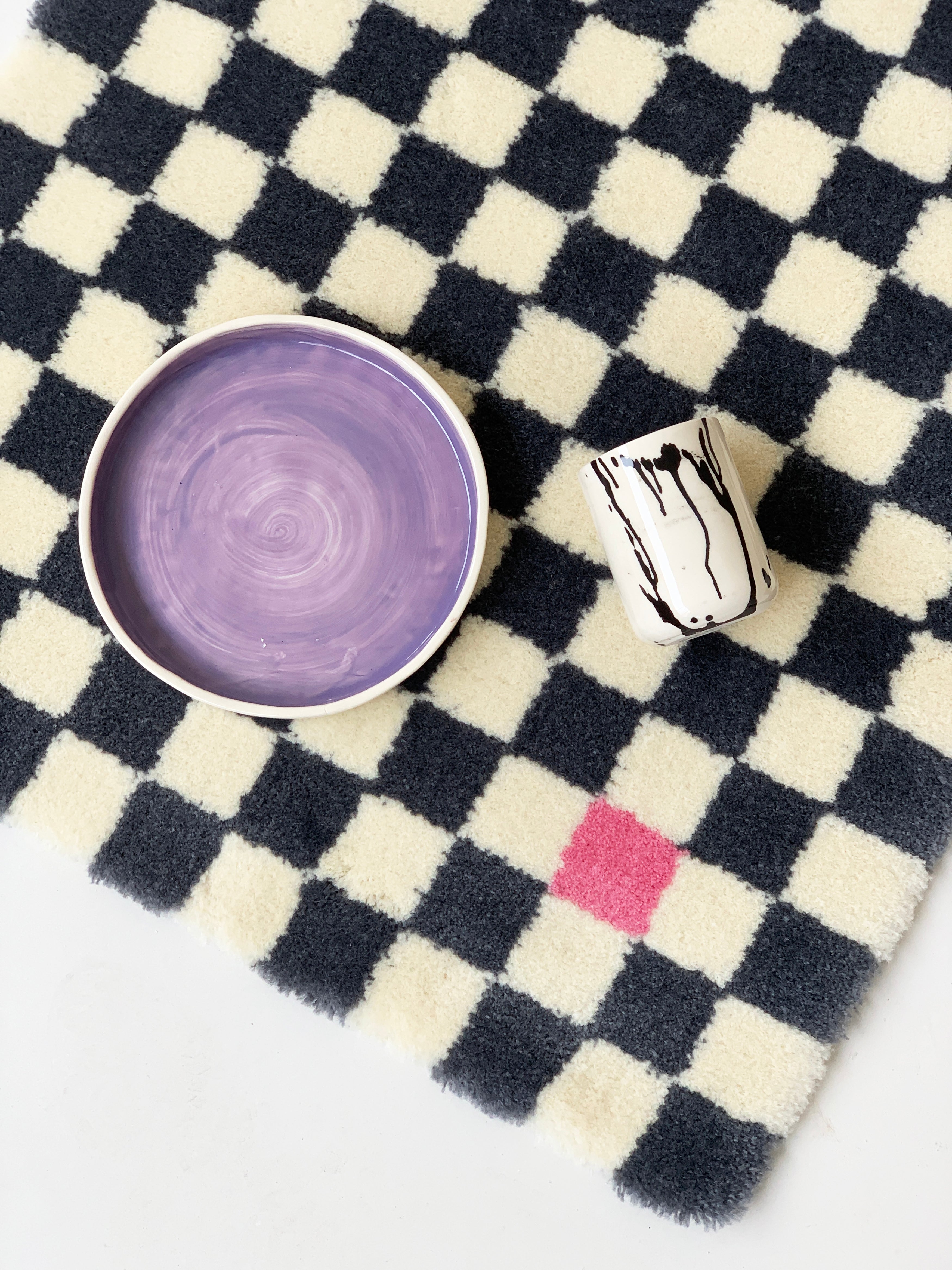 Handmade Glazed ceramic Lavender Dinner Plate – Home Union NYC