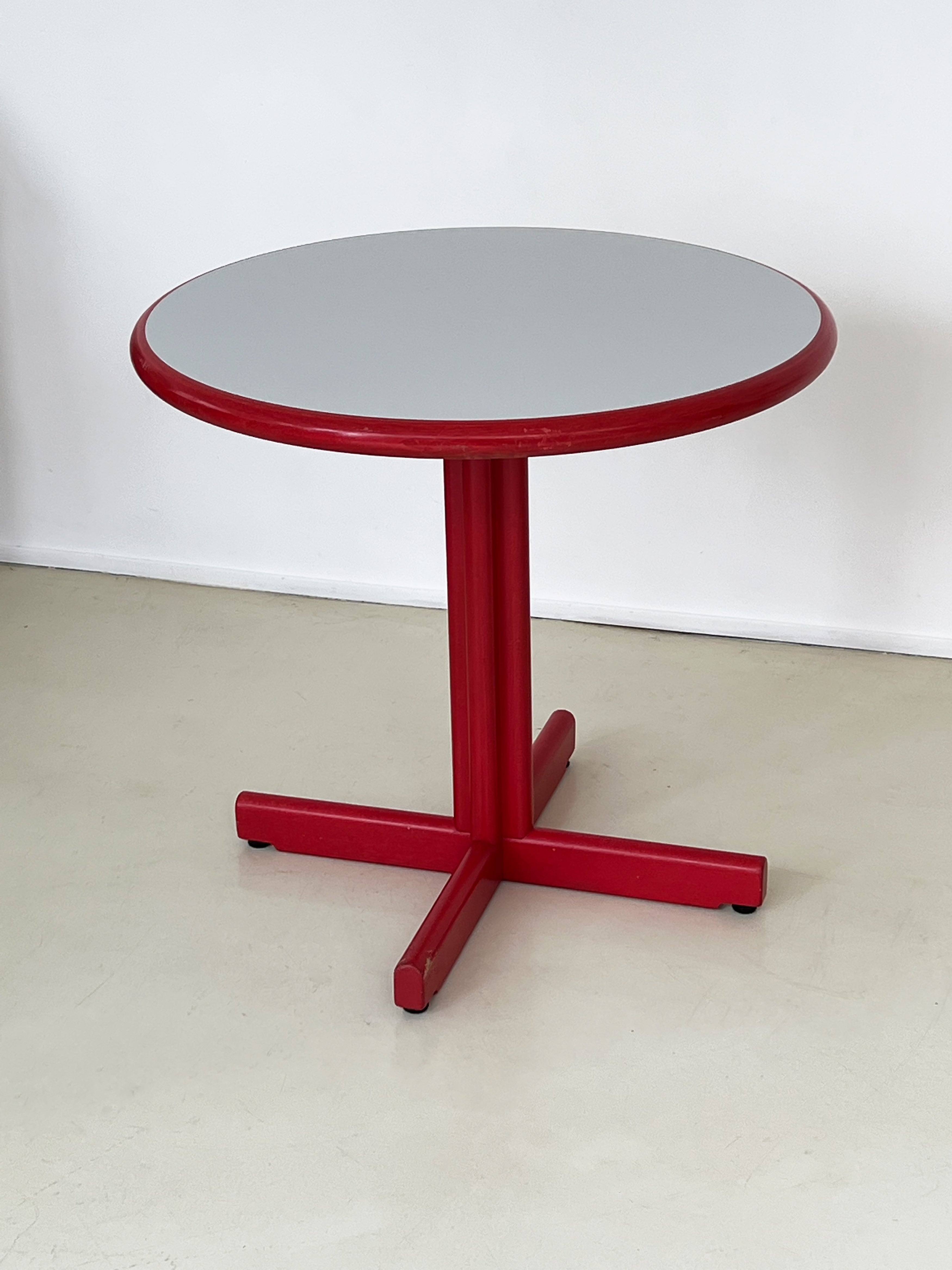 Bruno Rey Red Bistro Dining Table – Home Union NYC